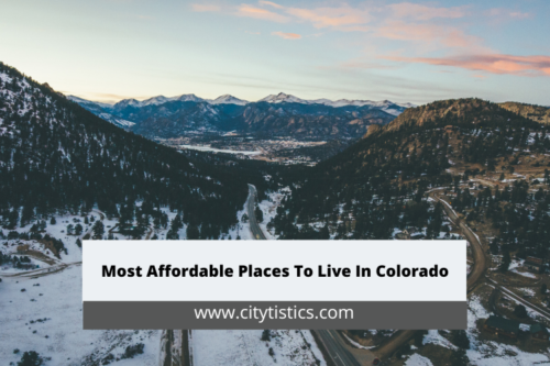 Most Affordable Places To Live In Colorado - Citytistics